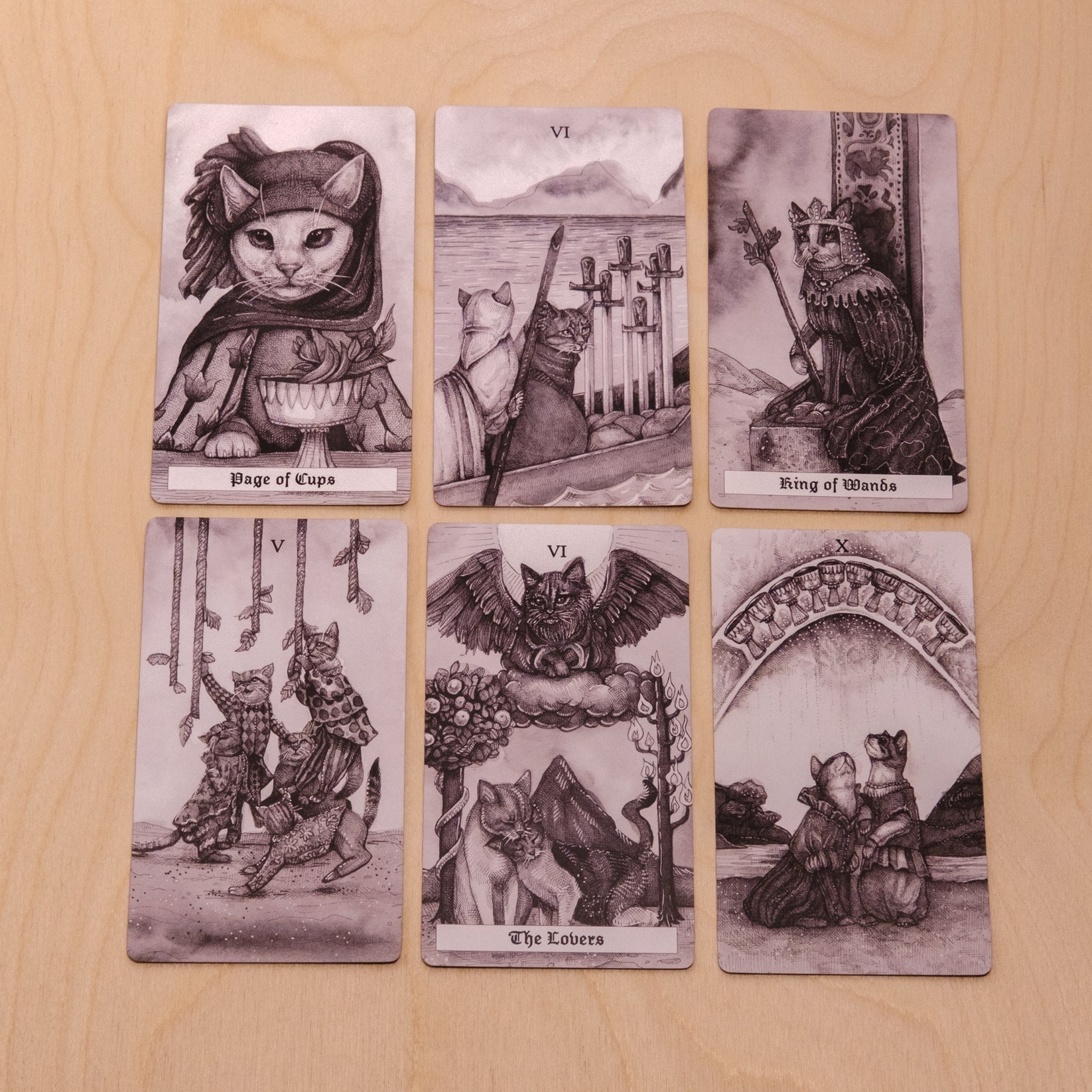 Faeles Arcanae | The Cat Tarot Deck – Taylor Bryn